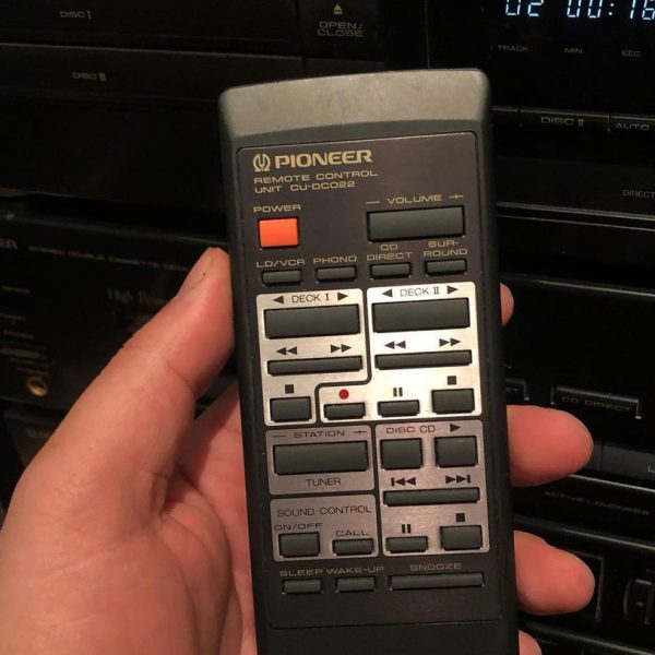 خرید و قیمت ست طبقاتی پایونیرPioneer DC-Z94 Stereo Double Cassette Deck Amplifier (1990 ...