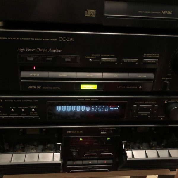 خرید و قیمت ست طبقاتی پایونیرPioneer DC-Z94 Stereo Double Cassette Deck Amplifier (1990 ...