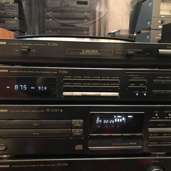 خرید و قیمت ست طبقاتی پایونیرPioneer DC-Z94 Stereo Double Cassette Deck Amplifier (1990 ...